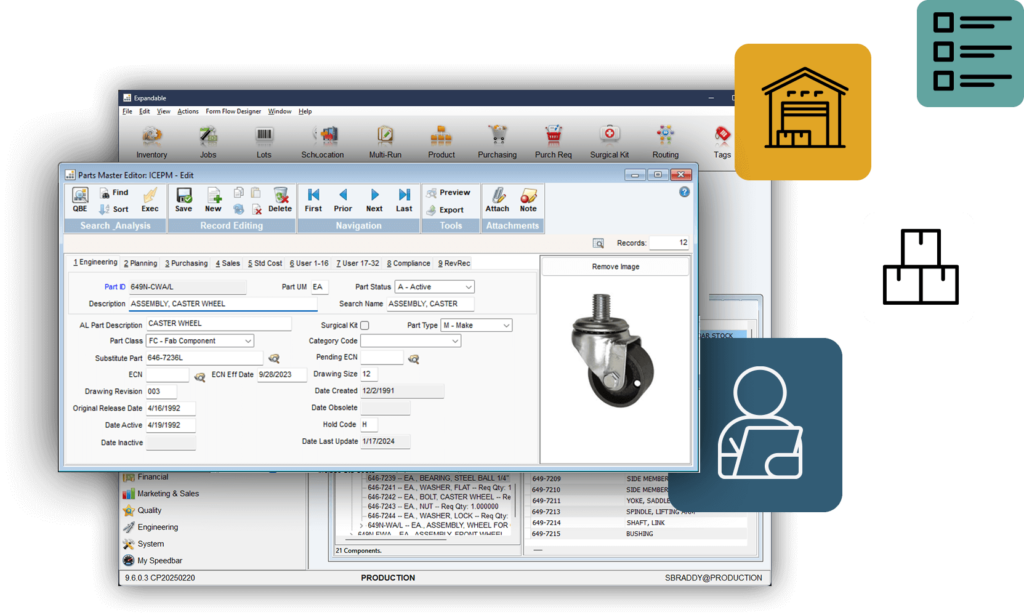 Dependable ERP for high tech and med tech manufacturers